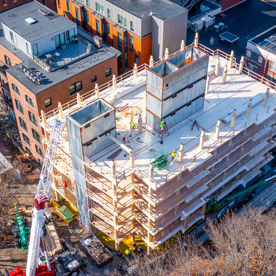 Mass Timber Passive House @ 11 E Lenox – MFDS