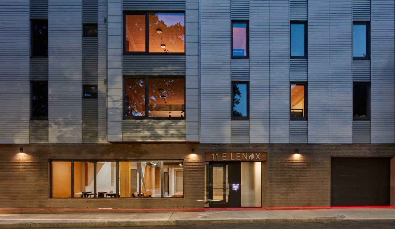Mass Timber Passive House @ 11 E Lenox – MFDS